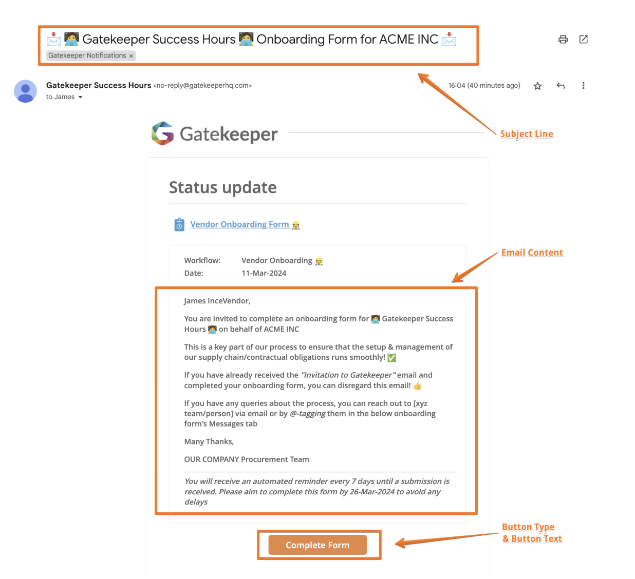 Configure Workflow Notifications